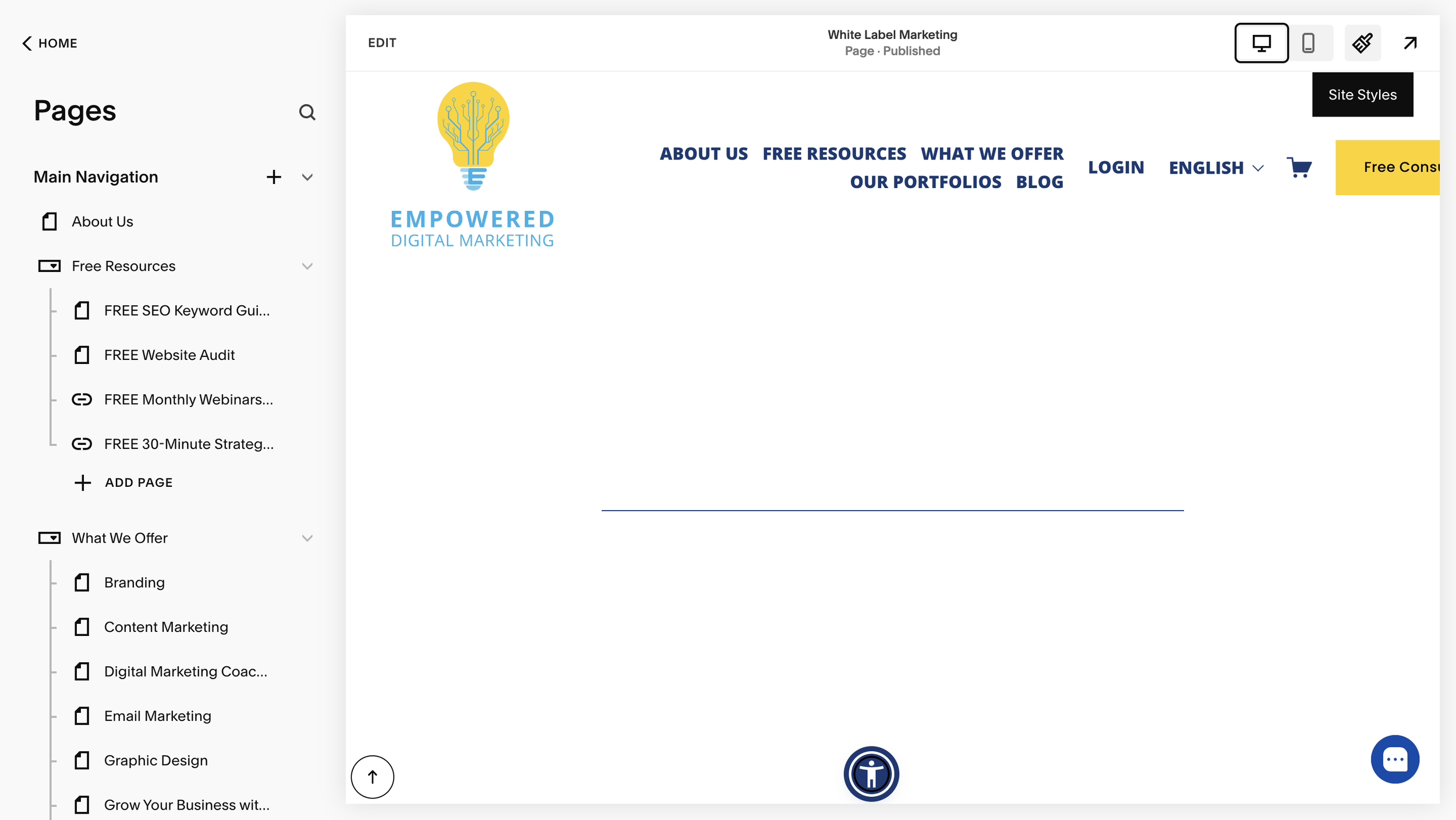 How To Edit A Line Color In Squarespace | Squarespace Tutorial
